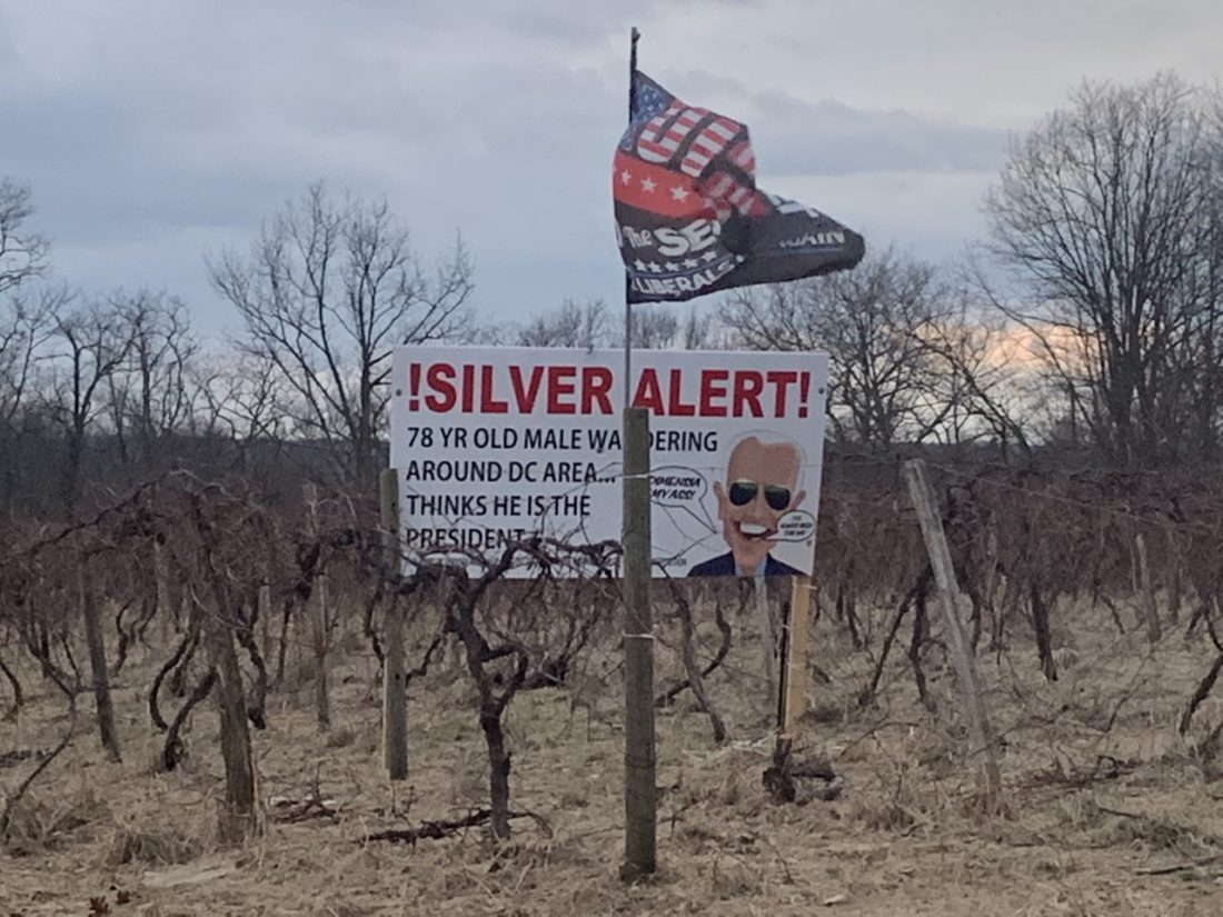 Political Sign Causes Stir In Fredonia | News, Sports, Jobs - Post Journal